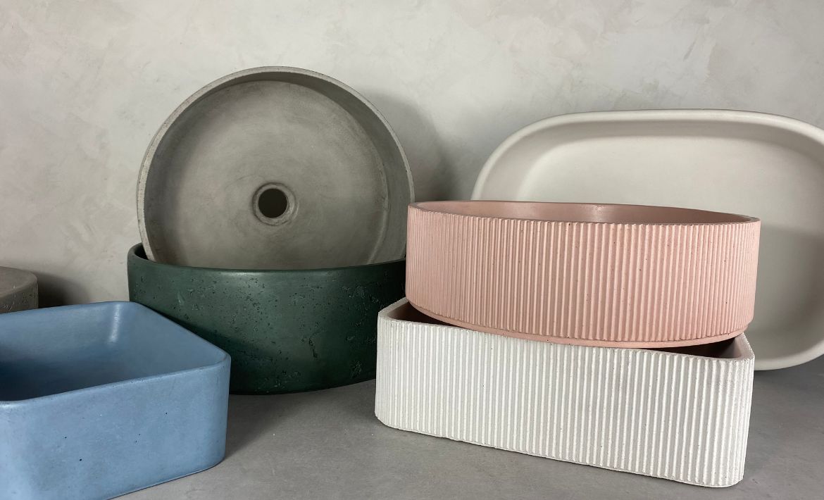 Shop Concrete Basins - Concrete Wash Basins - Bathroom Basins