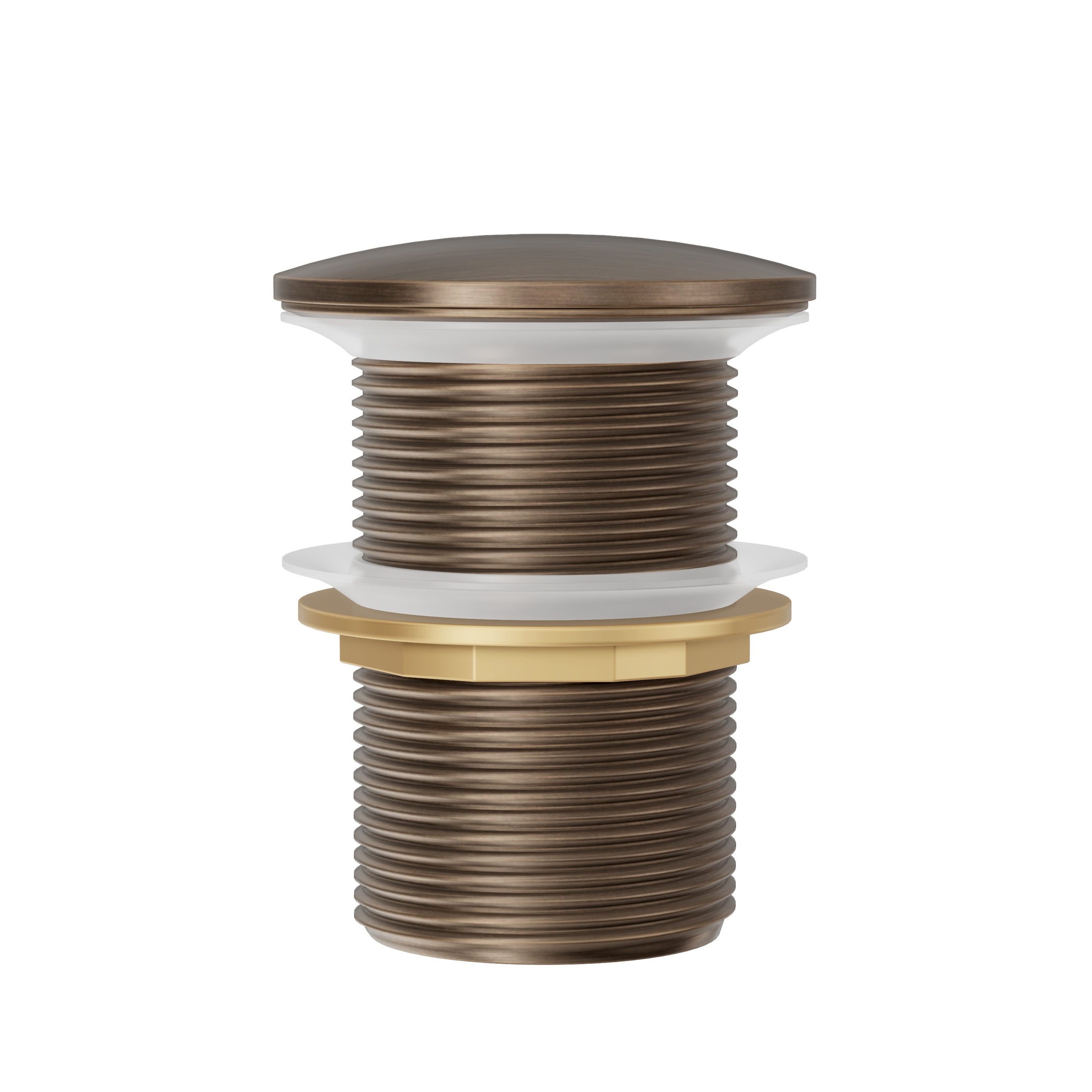 Antique Brass Waste Pop Up