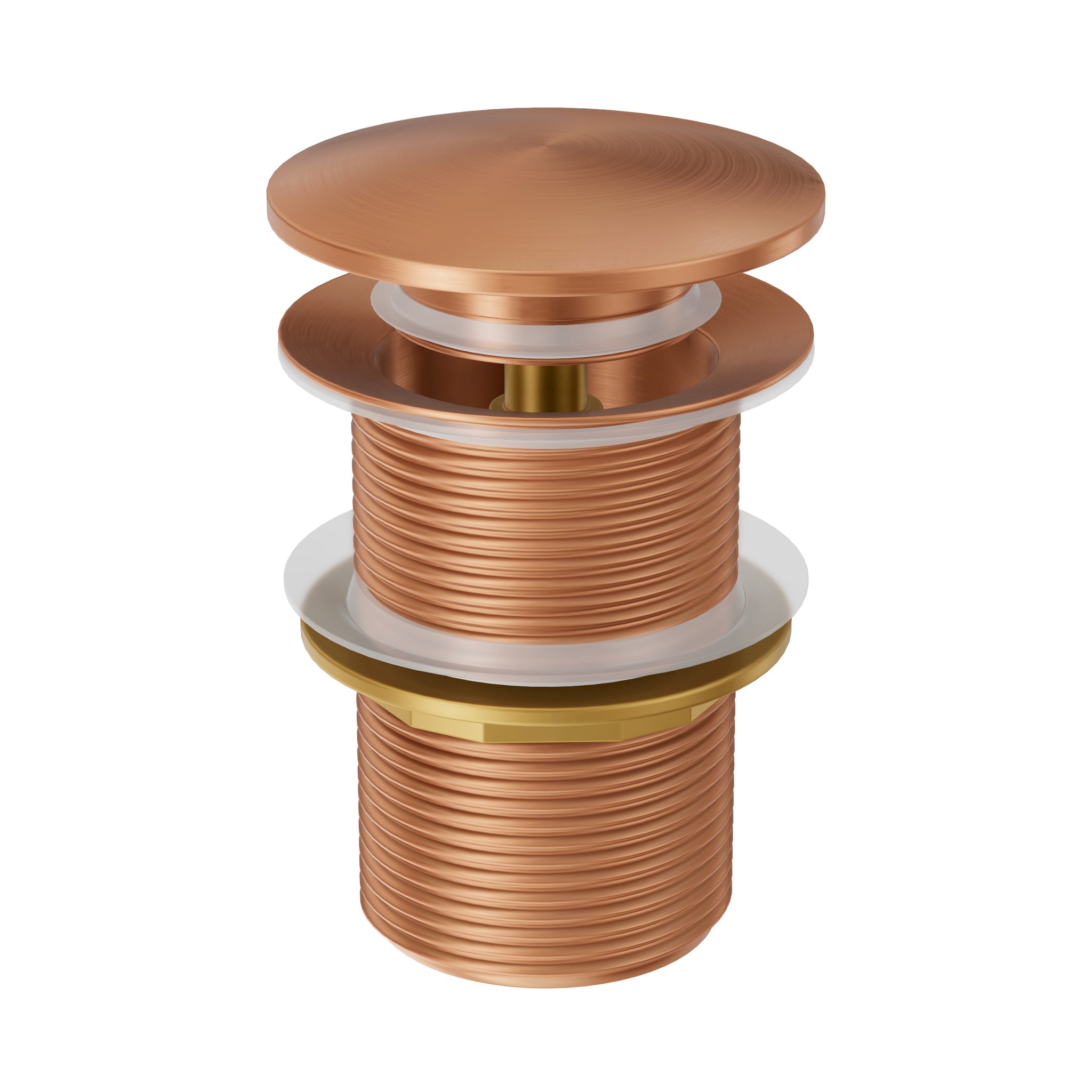 Basin Pop Up Waste - Brushed Copper