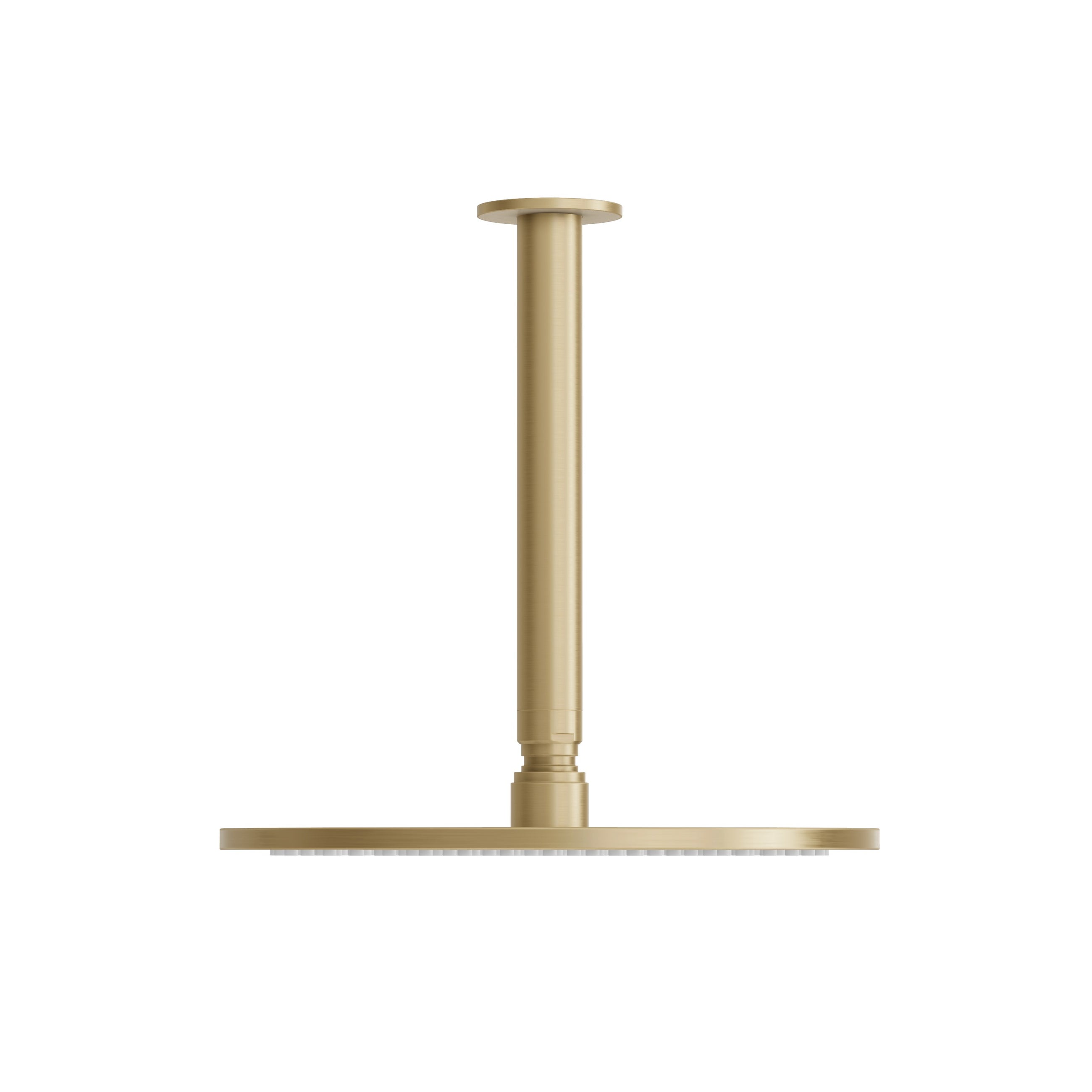 Ceiling Shower Head & Arm - Brushed Brass